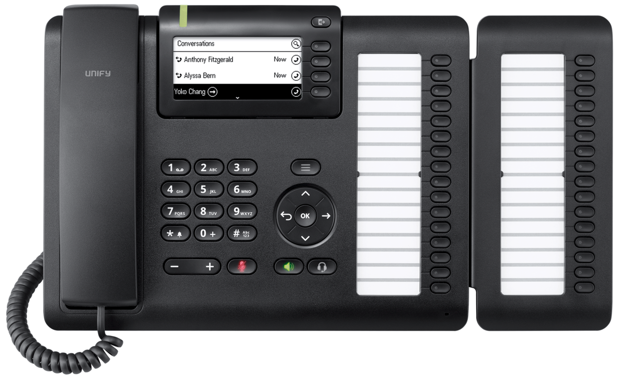 File:OpenScape Desk Phone CP400 front view with Keymodul.png - Unify ...