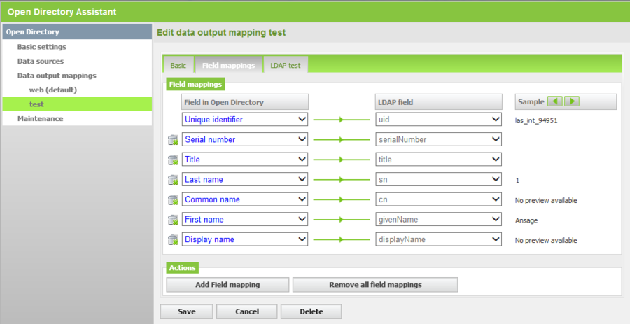 How to connect a SQL database to Open Directory Service (ODS) - Atos ...