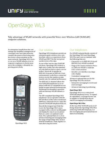 File:Datasheet OpenStage WL3 (en).pdf - Unify OpenScape Experts Wiki