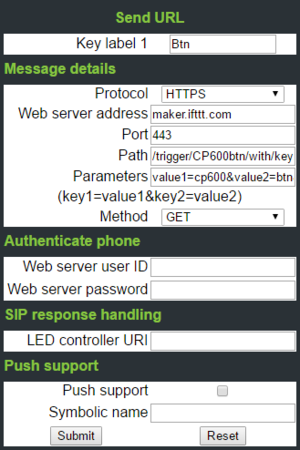 Send URL - Unify OpenScape Experts Wiki